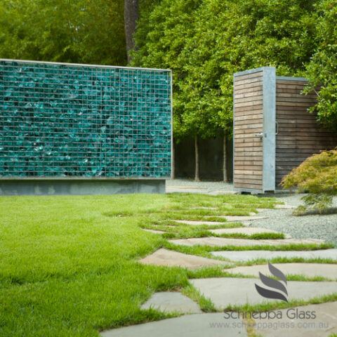 Glass Landscaping Rocks - Schneppa Recycled Crushed Glass